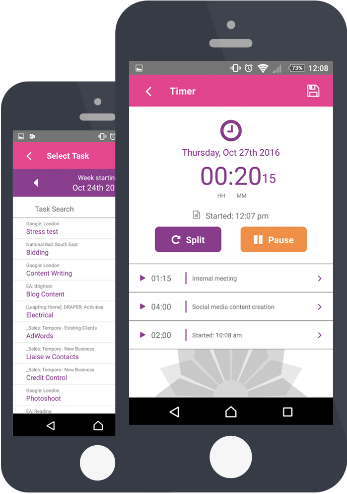 Tempora mobile app case study